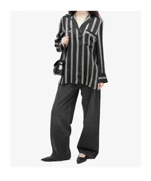 ANINE BING Striped Shirt
