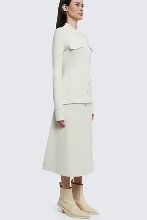 JIL SANDER Crewneck Long-sleeved Shirt