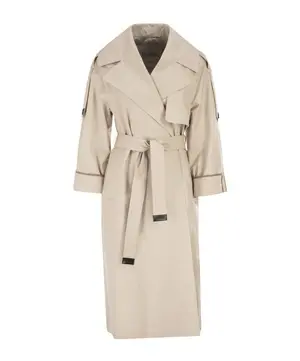 Max Mara Belted Trench Coat - No