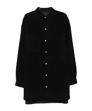 Rick Owens Long Sleeve Casual Jacket - Black
