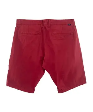 Emporio Armani Casual Zippered Shorts - Red