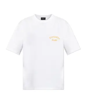 Dsquared2 Island Loose Fit T-shirt - White
