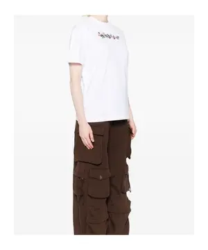 Off-White Arrow Flower Printed Crewneck T-shirt