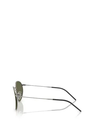 Ray-ban Round Reverse Polarized Sunglasses - Green