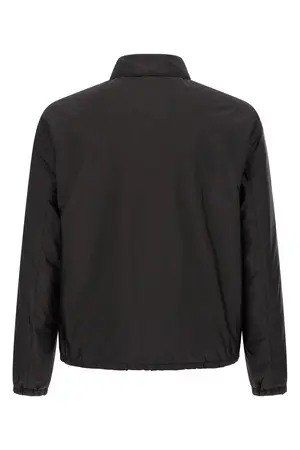Prada Logo Plaque Blouson Jacket