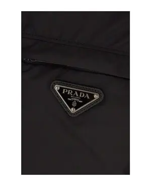 Prada Logo Plaque Blouson Jacket