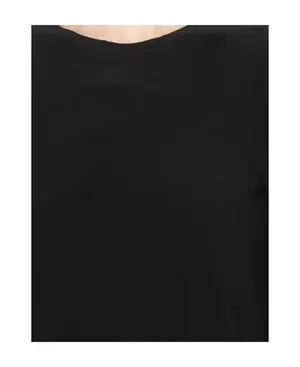 Norma Kamali Long Sleeve Round Neck Top