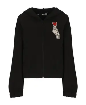 Moschino Zip-up Hooded Jacket