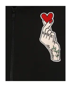Moschino Zip-up Hooded Jacket