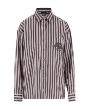Etro Striped Long Sleeve Shirt
