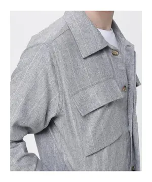 Eleventy Striped Pocket Shirt