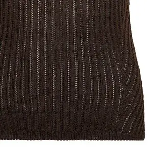 Max Mara Vicini Sleeveless Knitted Top - Black