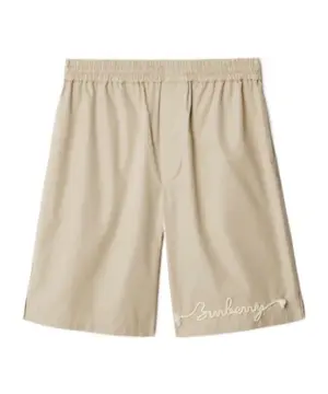 Burberry Knot Logo Shorts