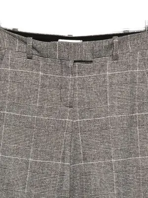 CIRCOLO 1901 Belt Loop Wide-leg Pants With Check Pattern