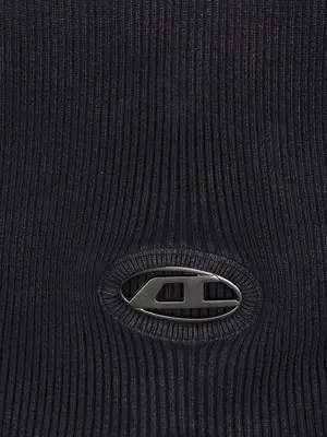 DIESEL® Logo Plaque Crew Neck Top