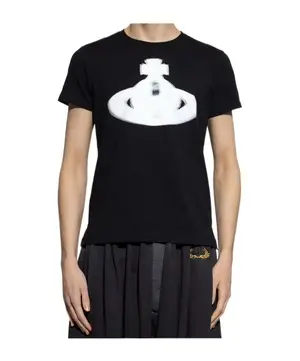 VIVIENNE WESTWOOD Saturn Logo T-shirt