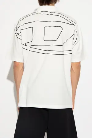 DIESEL® Oval D Short-sleeved Polo Shirt