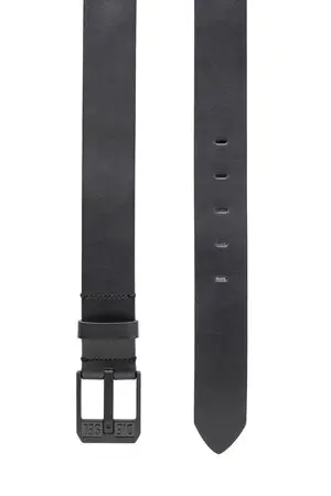 DIESEL® Logo Engraved Buckle Belt