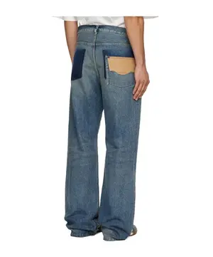 Mihara Yasuhiro Flared Denim Pants