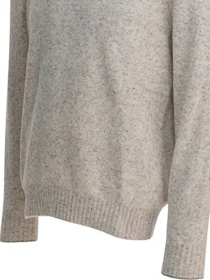 Brunello Cucinelli Crewneck Knitted Jumper - Light Grey