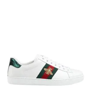 Gucci Ace Embroidered Sneakers - White