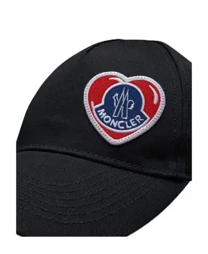 Moncler Baseball Cap With Logo Patch