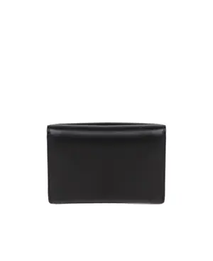DIESEL® Logo-print Leather Wallet - Black