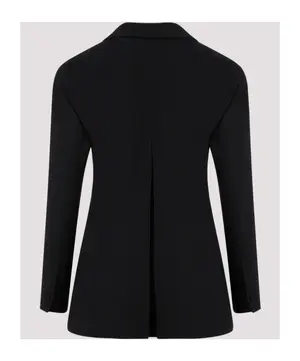 Givenchy Collared Blazer With Satin Lapels