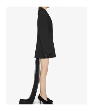 Givenchy Collared Blazer With Satin Lapels