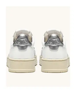 AUTRY Perforated Low-top Sneakers - White