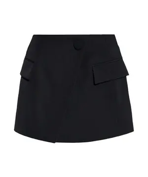 Balmain Tailored Asymmetrical Mini Skirt