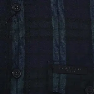 Burberry Plaid Button-up Shirt