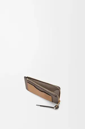 Loewe Anagram Zipped Cardholder - Taupe/gold