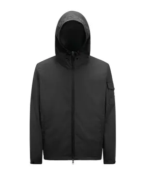 Moncler Logo Patch Hooded Jacket