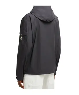 Moncler Logo Patch Hooded Jacket