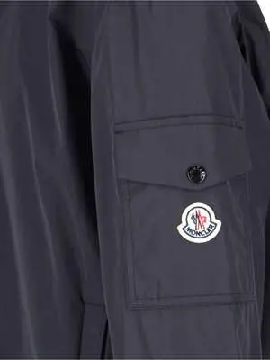 Moncler Logo Patch Hooded Jacket