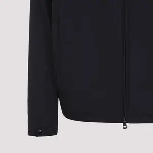 Moncler Logo Patch Hooded Jacket
