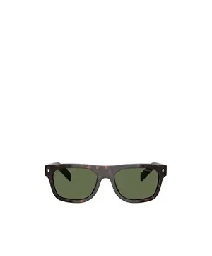 Prada Square Frame Sunglasses - Green