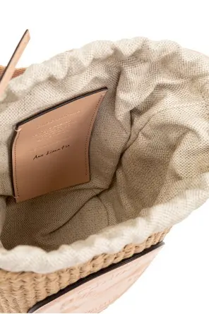 Chloé Horse Medal Small Bucket Bag - Beige