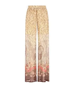 Valentino Garavani Paisley Printed Wide Leg Pants - No