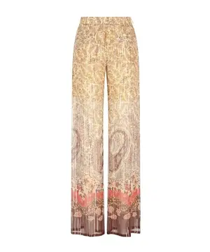 Valentino Garavani Paisley Printed Wide Leg Pants - No