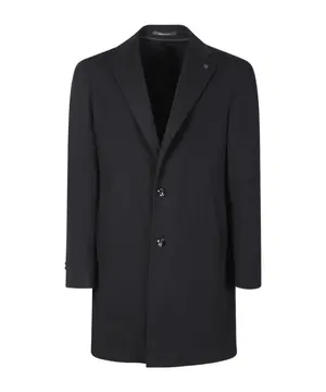 Tagliatore Colorado Long Sleeved Single-breasted Coat - Black