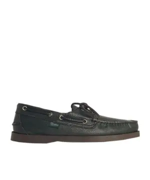 Paraboot Logo Patch Lace-up Shoes - Black