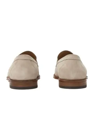 SCAROSSO Stefano Penny Loafers - Sand