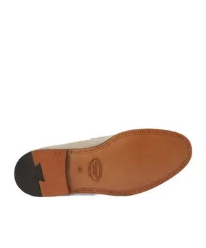 SCAROSSO Stefano Penny Loafers - Sand