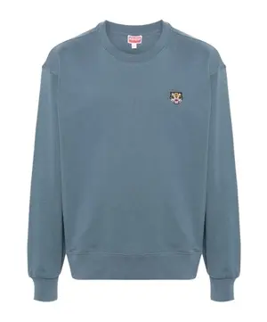Kenzo Lucky Tiger Embroidered Crewneck Sweatshirt