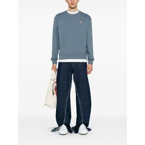 Kenzo Lucky Tiger Embroidered Crewneck Sweatshirt