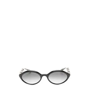 Gucci Oval Frame Sunglasses - Gray