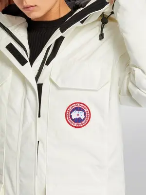 Canada Goose Expedition Long Sleeve Down Jacket With Adjustable Hood - No