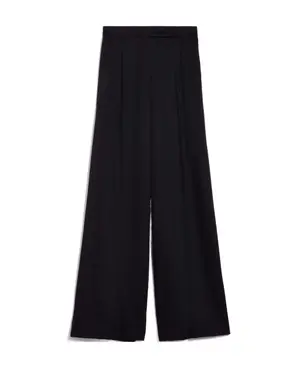 Max Mara Wide Leg Pleated Trousers
